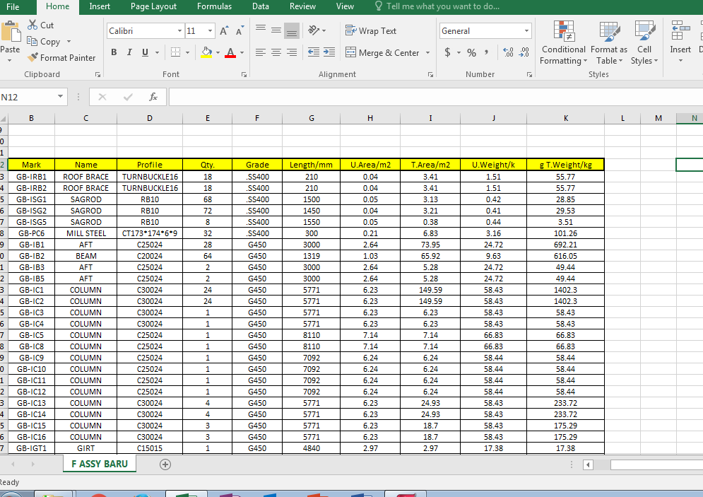 Contoh Shop drawing ~ Dizar Smart