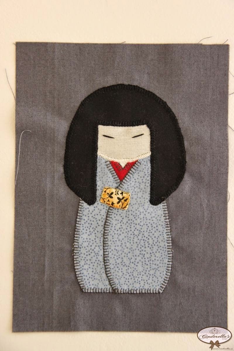 IXTEBENI'S PATCHWORK: * That Japanese Doll Quilt - Bloque 3