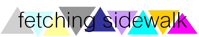 Léa and élise on a FETCHING SIDEWALK, baby.