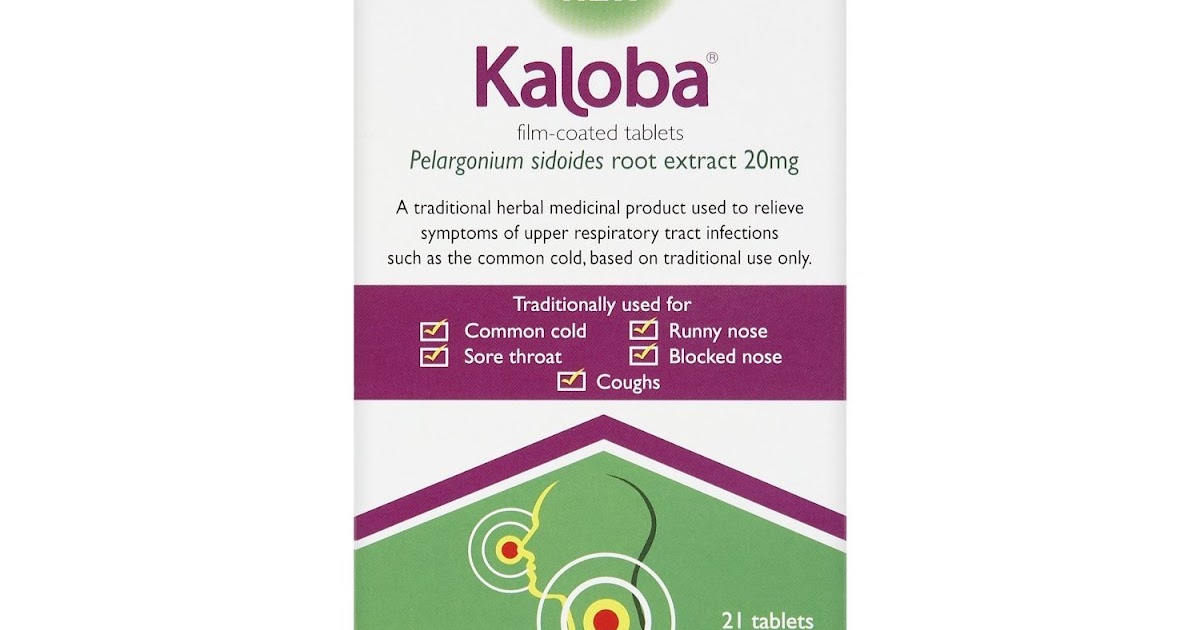 Safe Herbal Medicines: Kaloba Tablets