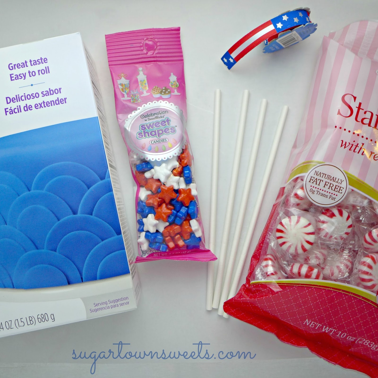Sugartown Sweets: Fireworks Pops for the Fourth of July and a Patriotic ...