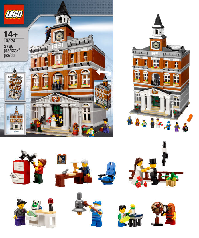 The Brickverse: Lego's next modular building is Town Hall