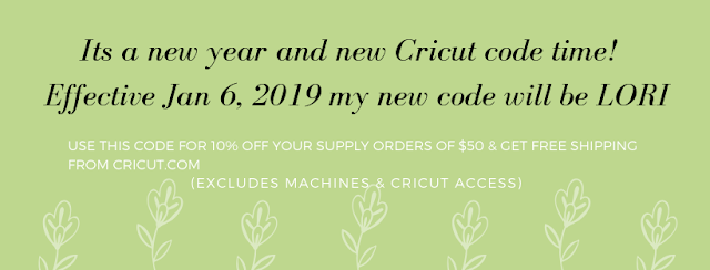 Lori's Scrappy Bunch - Create Your World: New Cricut discount code ...