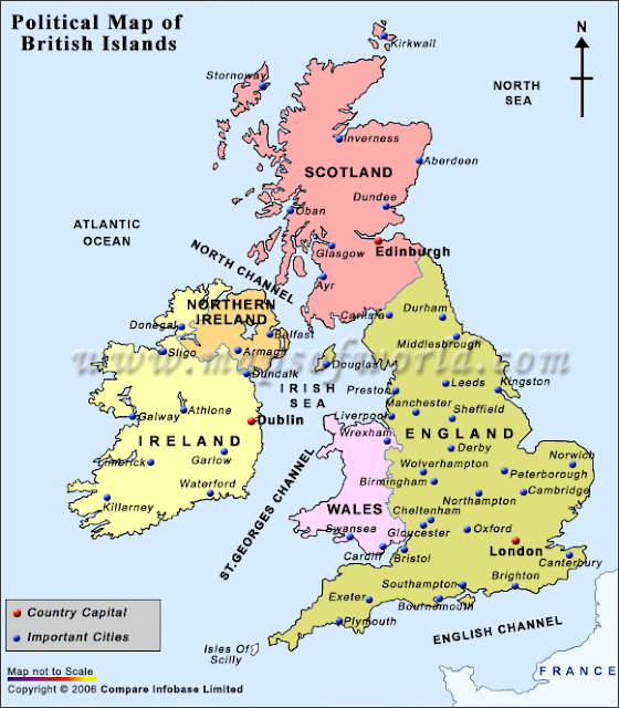 Reino da Grã-Bretanha: Dados Nacionais