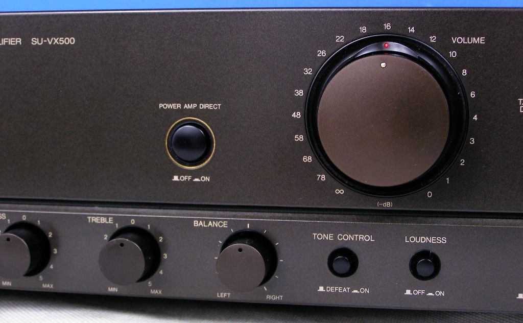 Technics SU-VX500 - Integrated Amplifier | AudioBaza