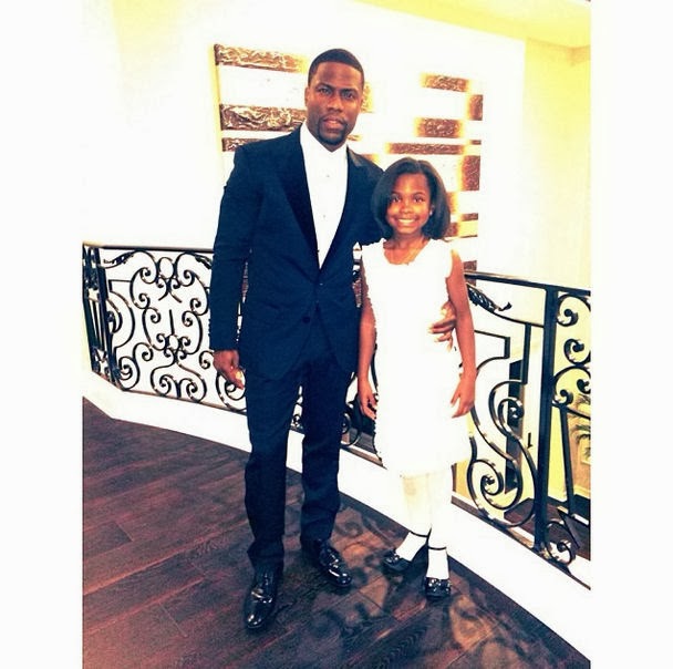 AMBITION BLISS: KEVIN HART TAKES DAUGHTER TO FIRST FATHER AND DAUGHTER ...