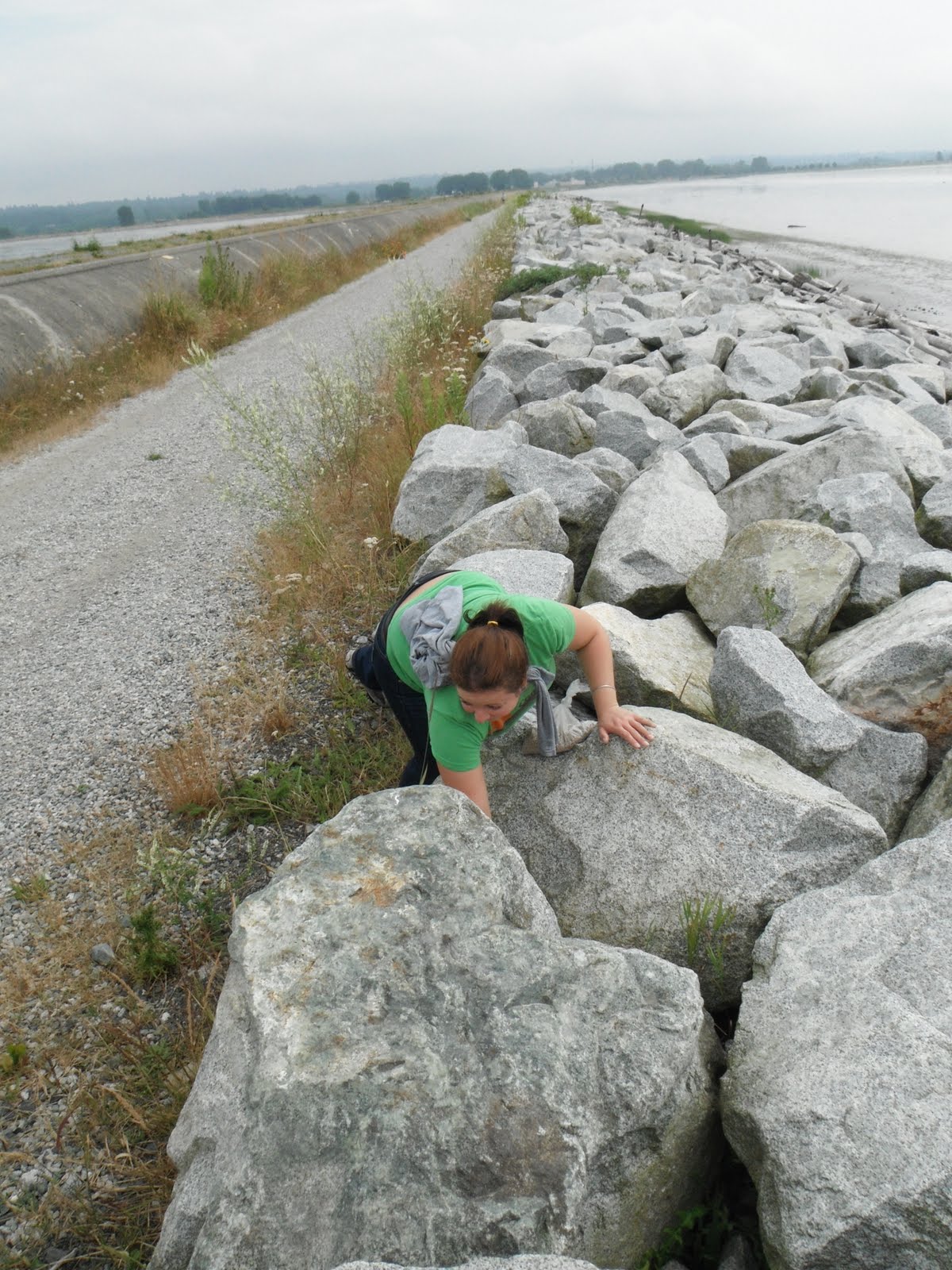 The GO Team Adventures Geocaching Blog: Iona Beach Jetty at Iona Beach ...