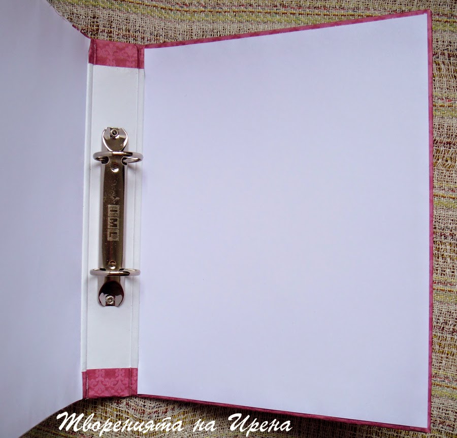 Творенията на Ирена: Папка за рецепти / Folder for recipes