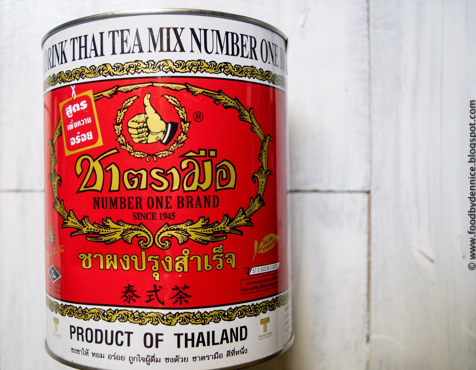 Food by Dennice: Cha Nom Yen: Authentic Thai Iced Tea