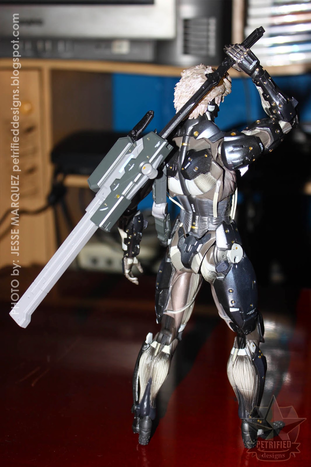 Raiden mgr armor patterns pepakura saber - bapgamer