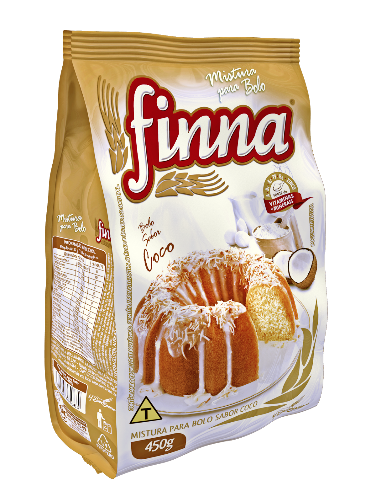 Finna lança dois novos sabores de mistura para bolos | Equilíbrio ...