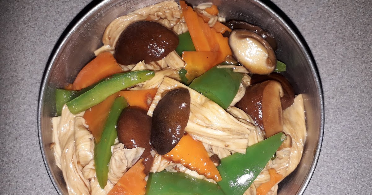 Cooking Pleasure: BRAISED MUSHROOMS WITH FRESH FU CHOK