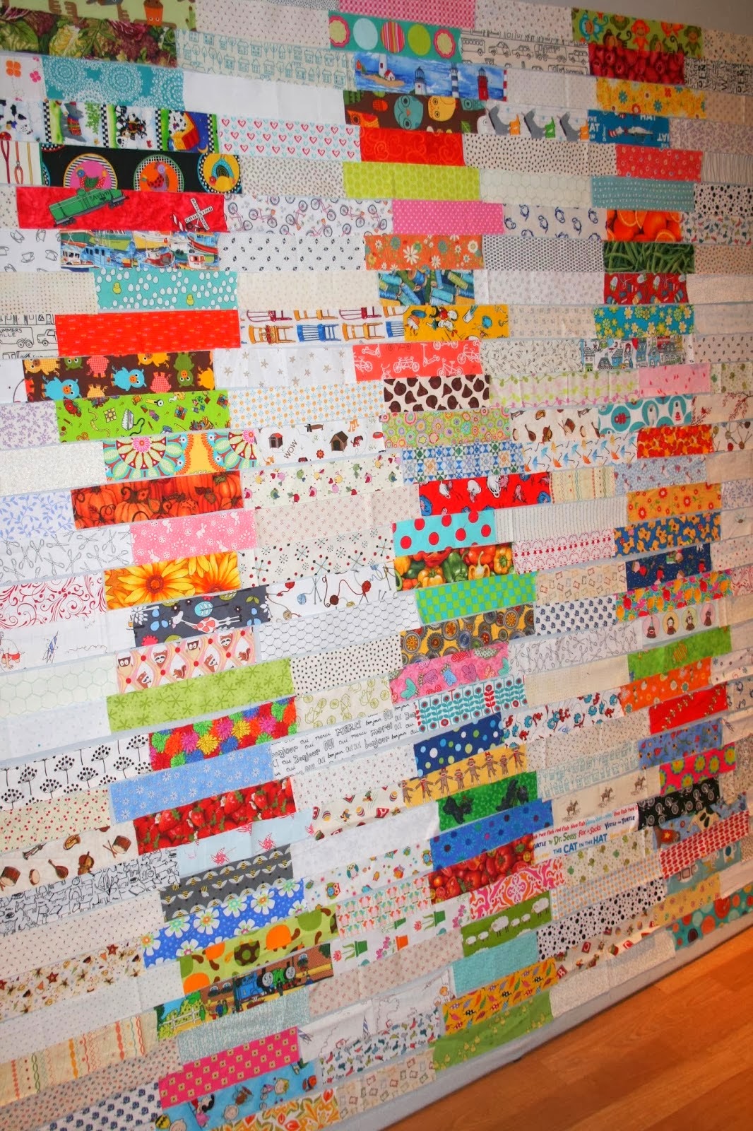 Selvage Blog: The Cozy Quilter's Stacks Quilt