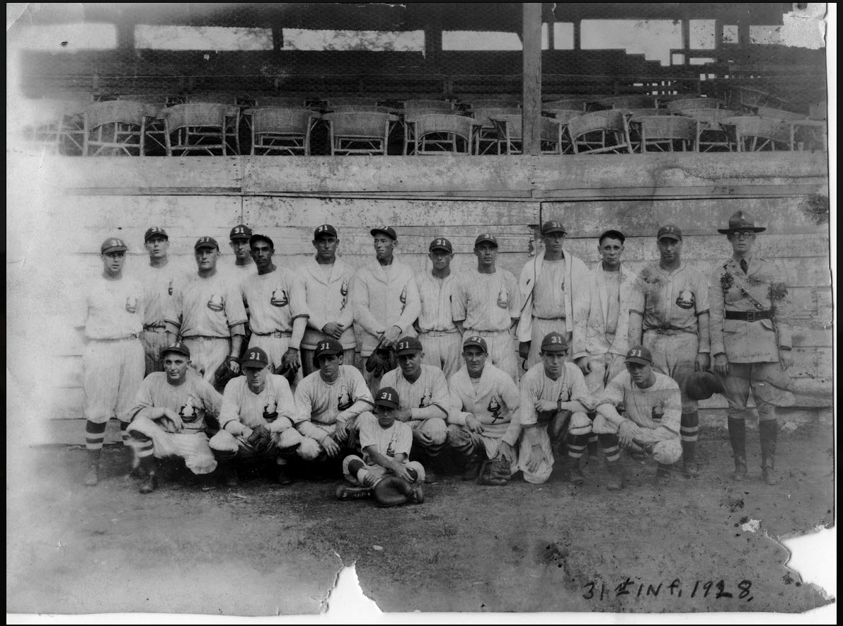 A SNAPSHOT FROM A MILITARY LIFE: 31st Infantry - Manila - Baseball Team ...