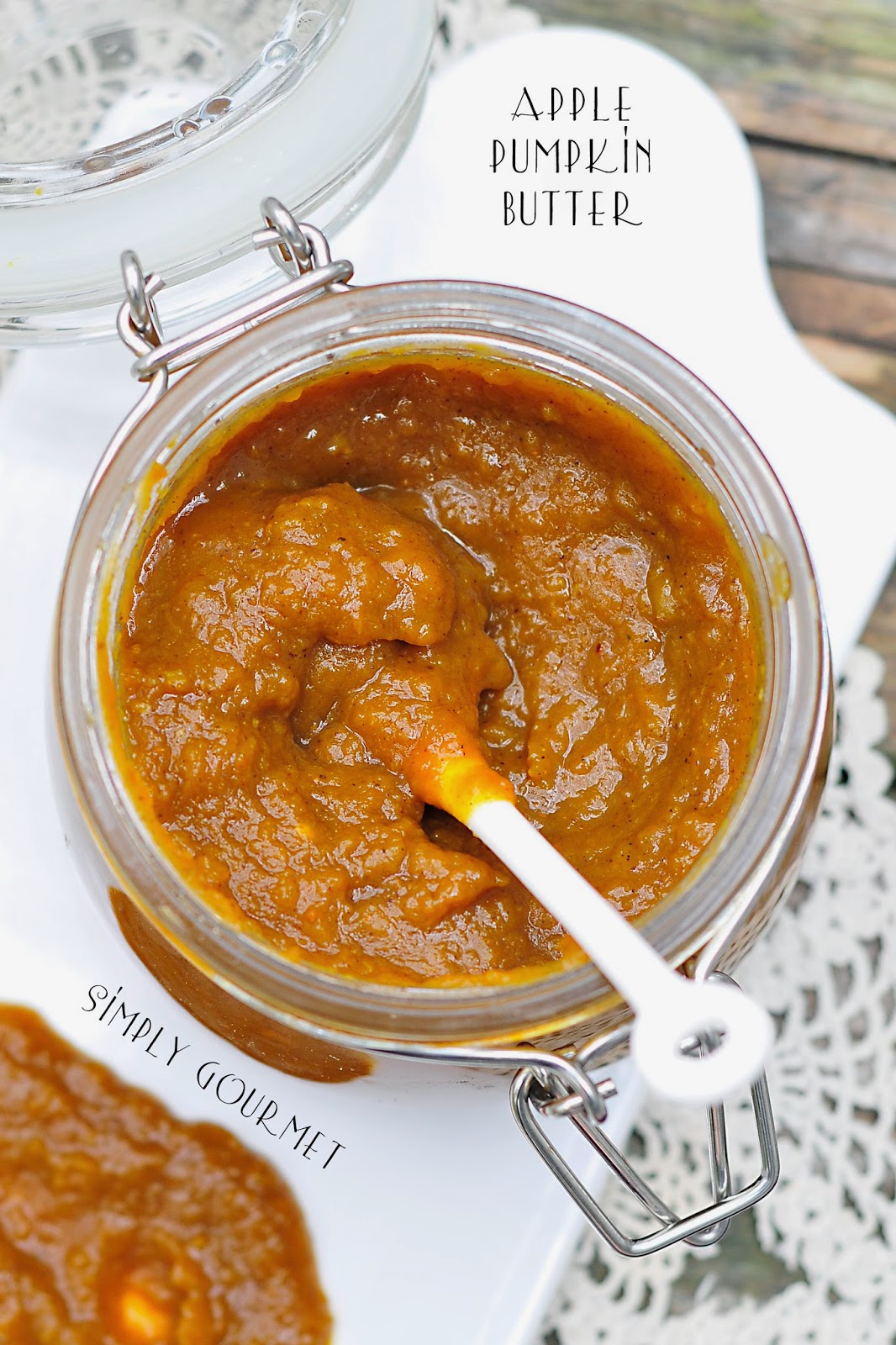 Simply Gourmet: Slow Cooker Apple Pumpkin Butter