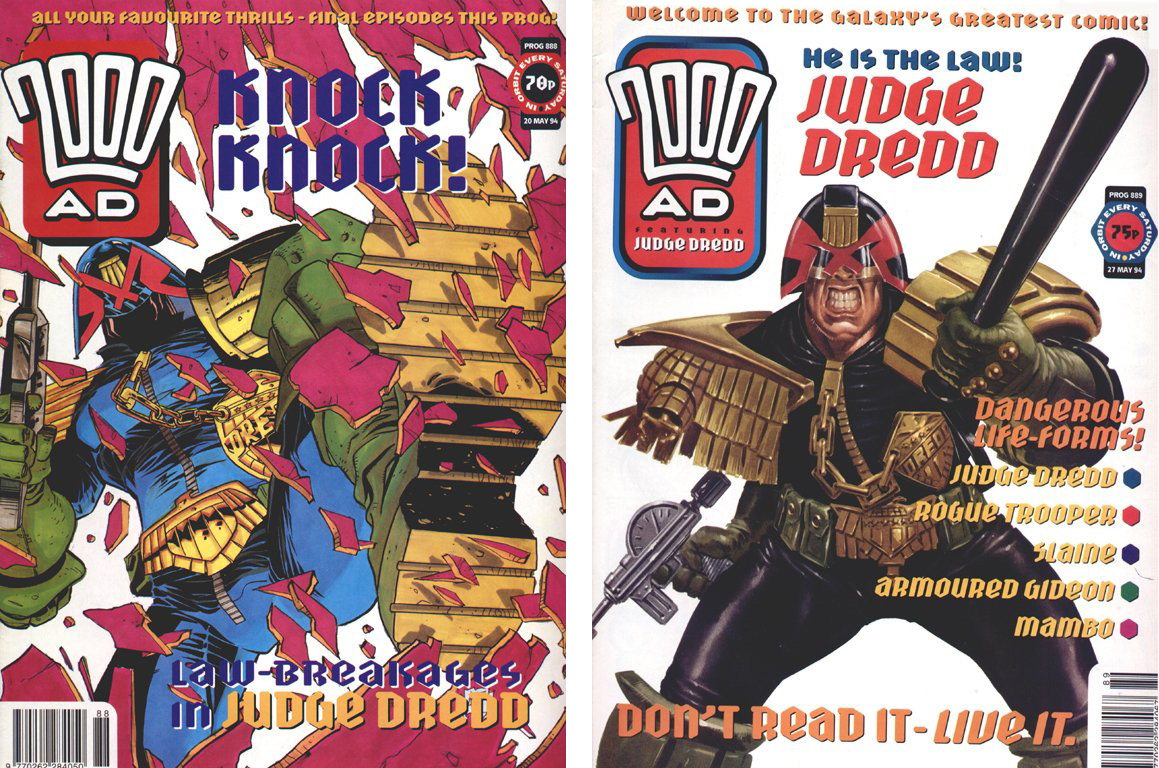 Marvel in the Silver Age: Messing with the Logo - A 2000AD Interlude