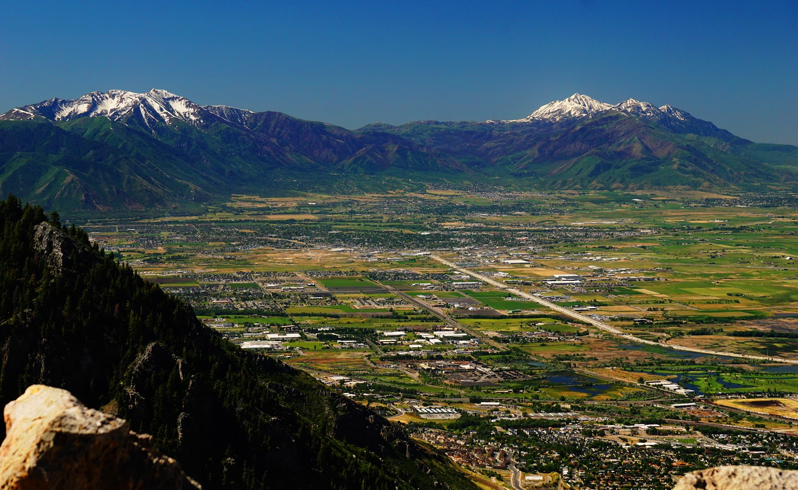 Lazarow World-Hike-About: 41.10 Provo, Utah: Squaw Peak, a city hike ...
