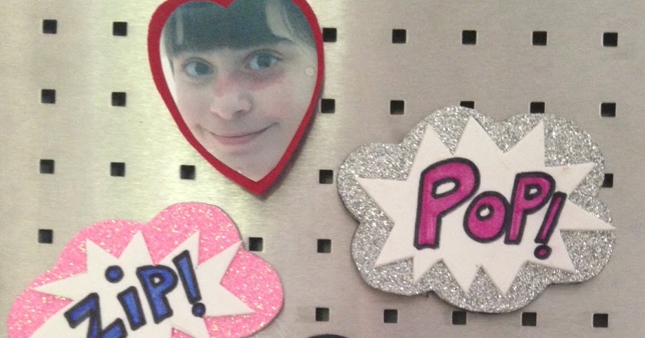 Library Arts: Pop Message Magnets!