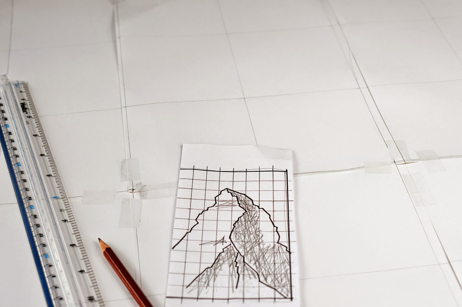 Math & Other Headaches | DIY GEOMETRIC WALL ART - Motte