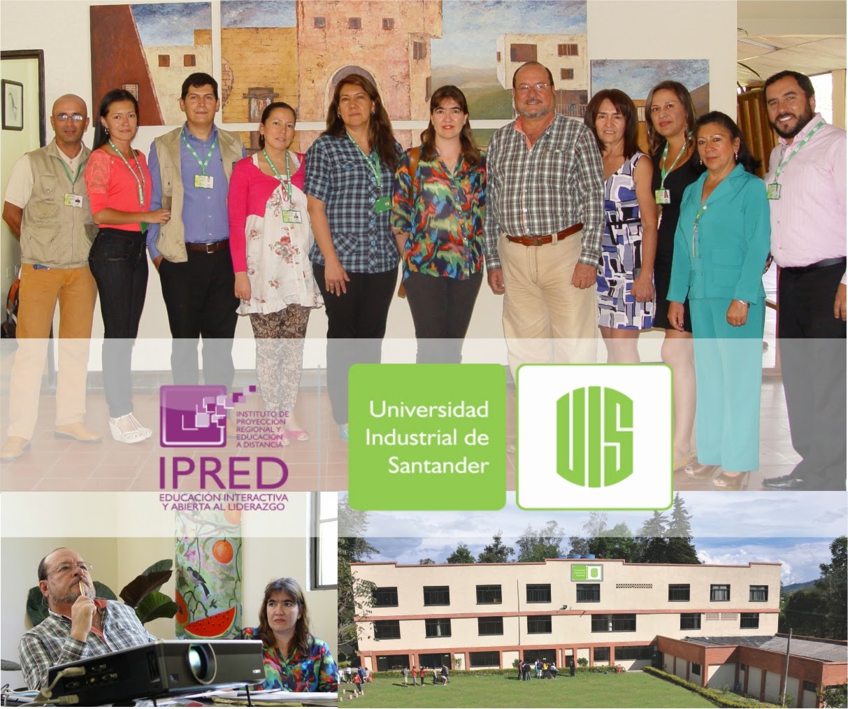 Sede UIS Málaga: DIRECTOR DEL IPRED VISITA SEDES REGIONALES UIS