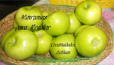 Arreglos con Frutas y Vegetales en Creatividades Latinas: MANZANAS ...