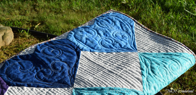 Tish's Adventures in Wonderland: Heart Quilt for Pulse--A Finish