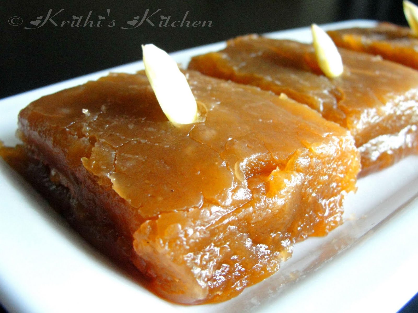 Krithi's Kitchen: Wheat Halwa / Tirunelveli Halwa for Indian Cooking ...