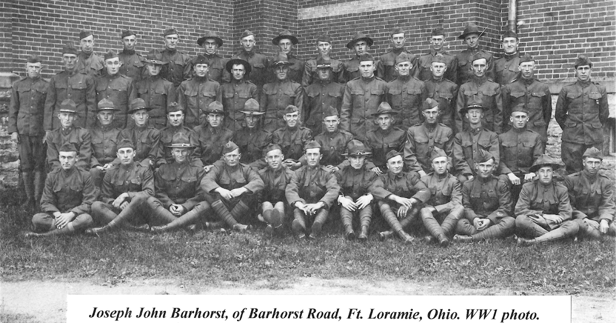 Boerger Pictorial History: WWI - Joseph Barhorst