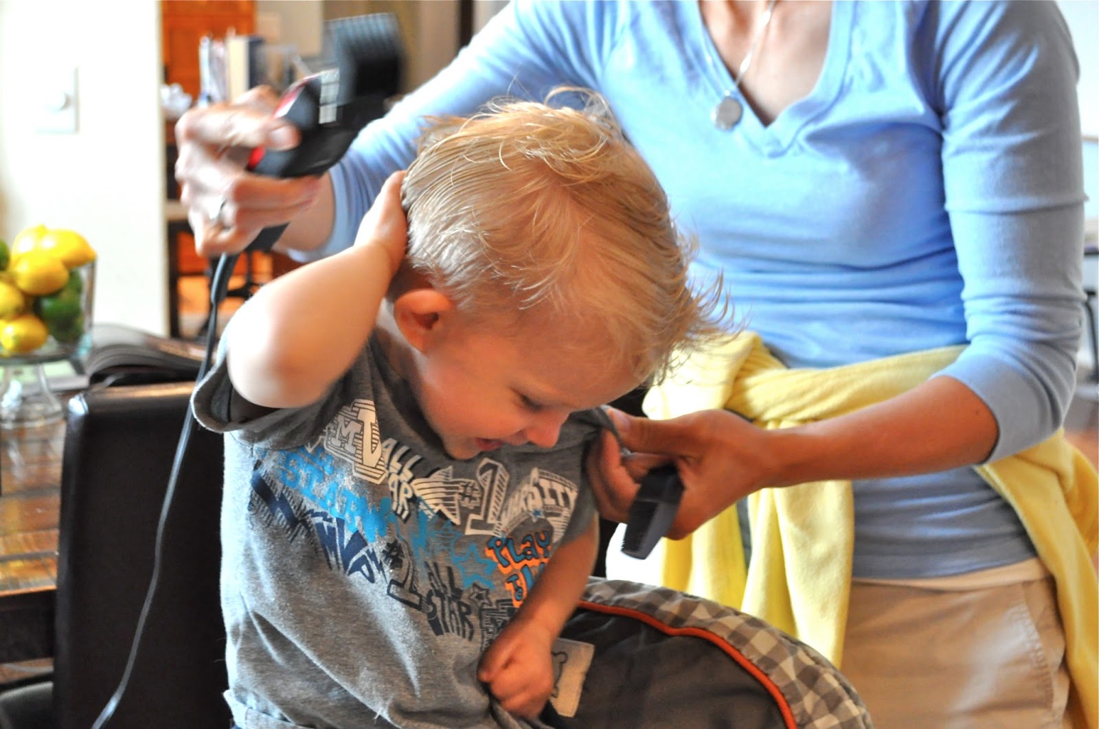 Sole Searching Mama: The Truth Behind Why I Love Giving My Babies Hair Cuts