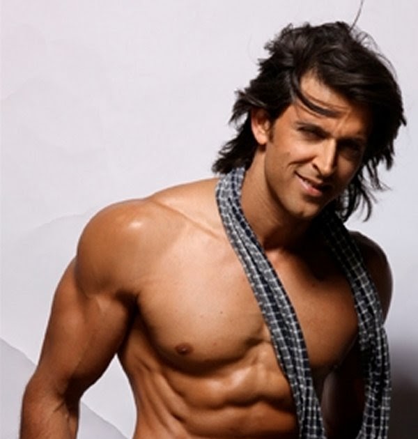Shirtless Bollywood Men Hrithik Roshan