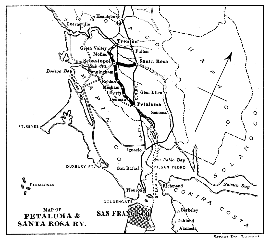 No Two Alike: Petaluma & Santa Rosa Railroad