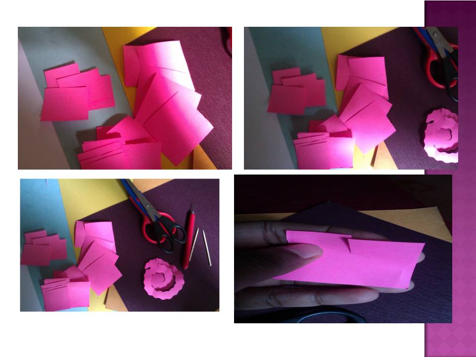 Piyumi paper quilling: paper quilling: How to make a rose-Step by step ...