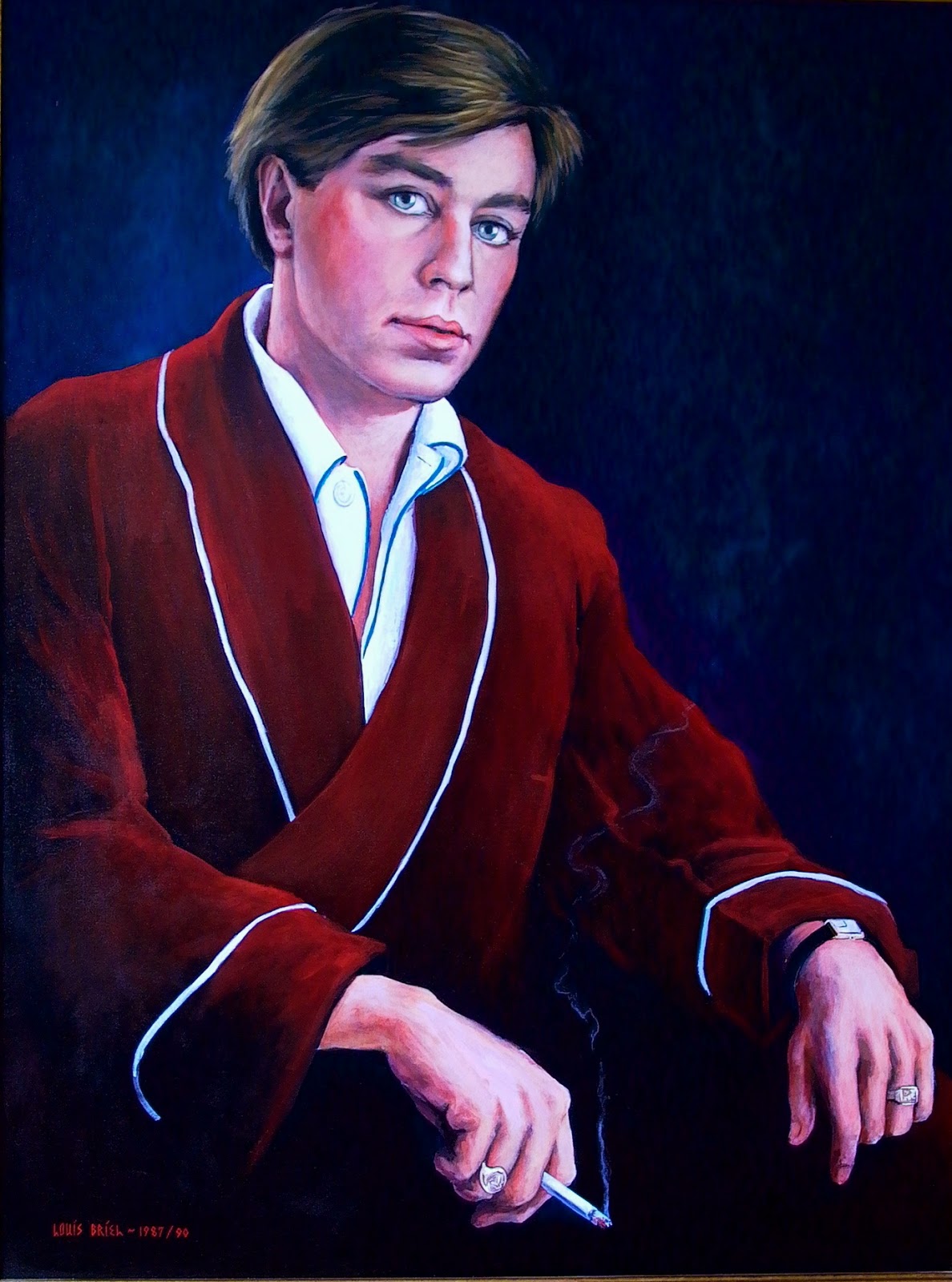 BRUSHES WITH FAME Louis Briel