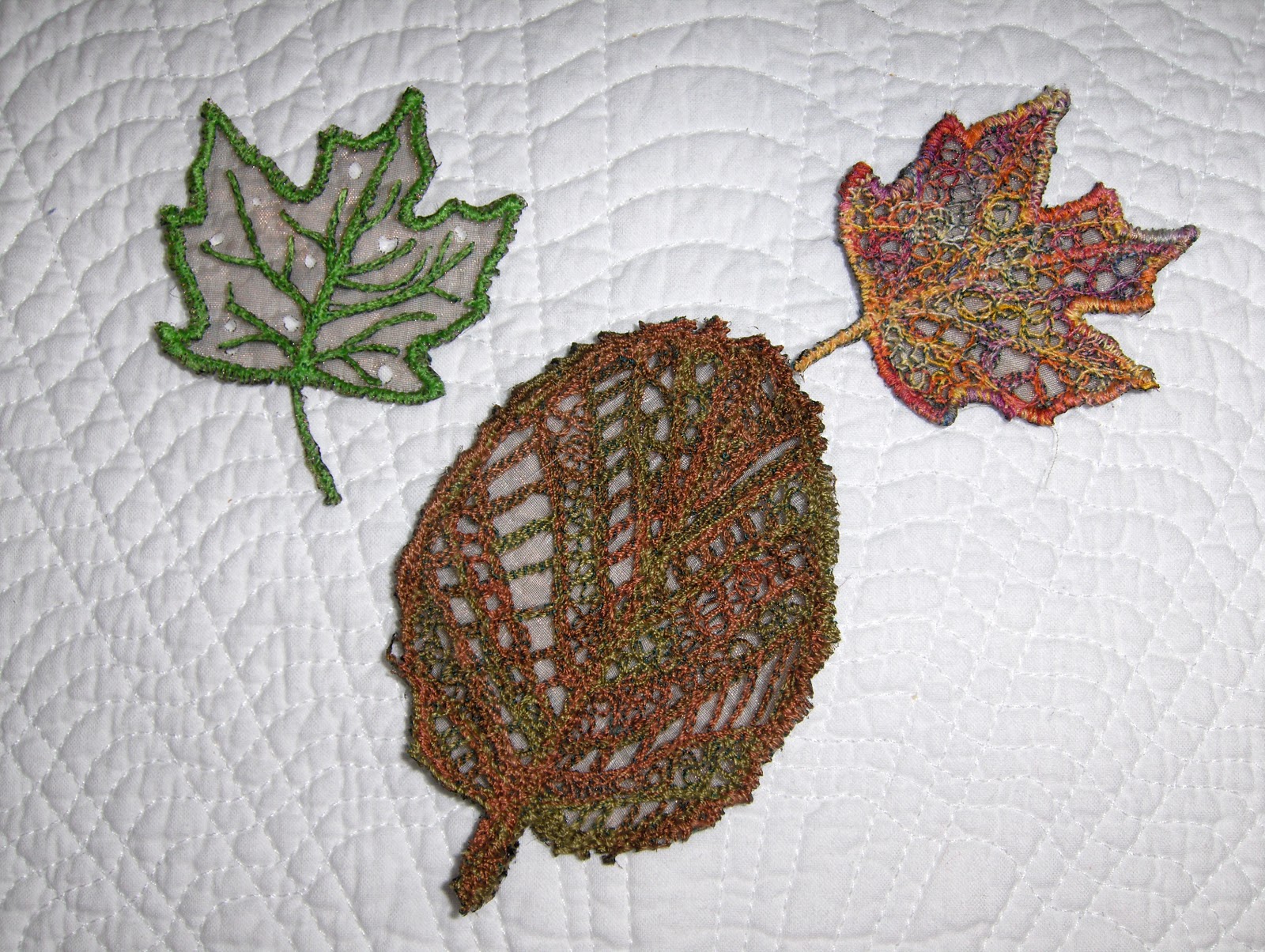 fibrejournal: Machine Embroidery