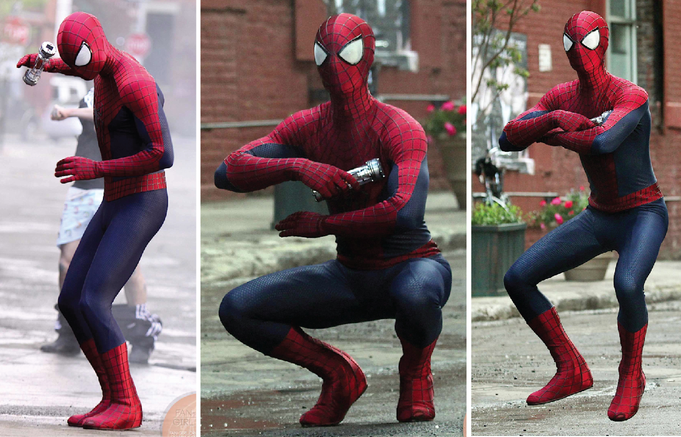 my new plaid pants: Ultimate Spider-Bum