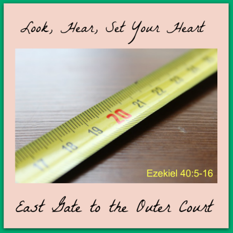 The East Gate to the Outer Court - A Net in Time