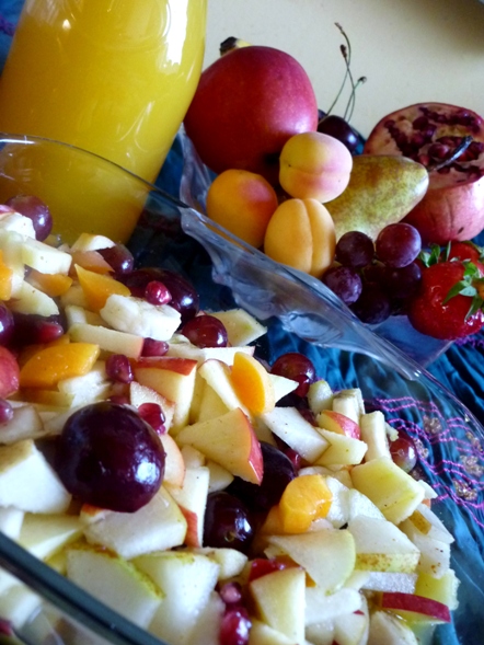 Rania @ Work with sugar'n spice: The Traditional Fruit Chaat (Mixed ...