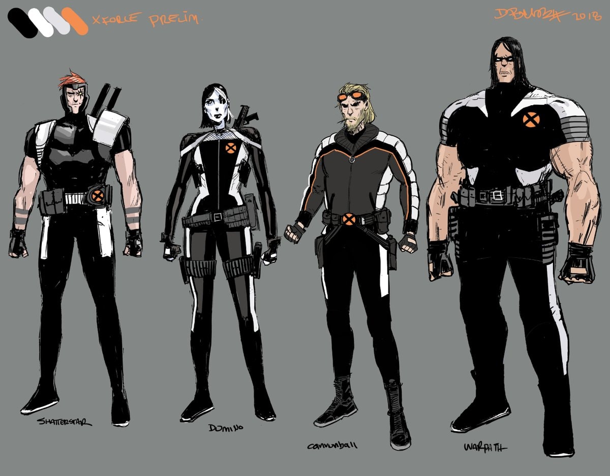 X-Force de Janeiro traz uma equipe com um novo uniforme ~ Universo ...