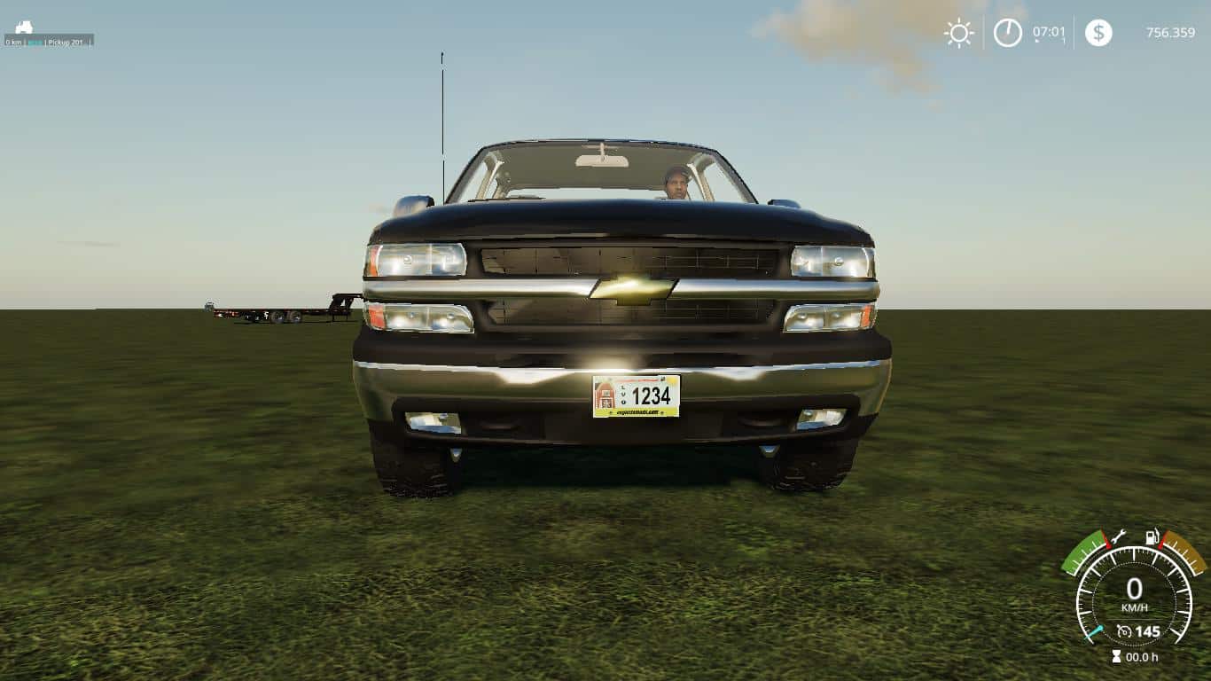 FS19 Chevrolet Silverado 1500 99 v1.0 - FS 19 & 22 USA Mods Collection