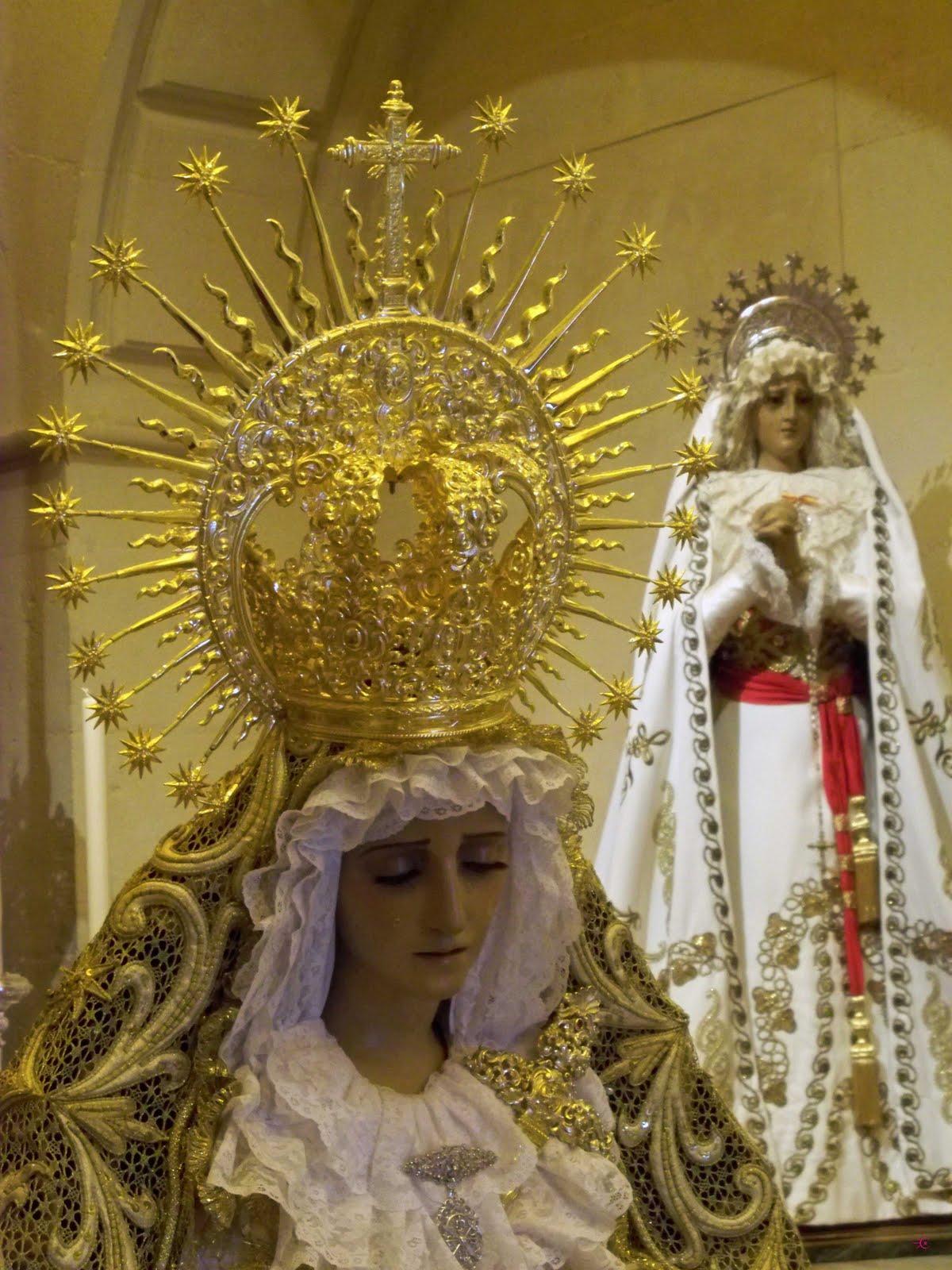 ALICANTE SIEMPRE: CAMARÍN ESTILO SEVILLANO EN LA BASÍLICA DE SANTA ...