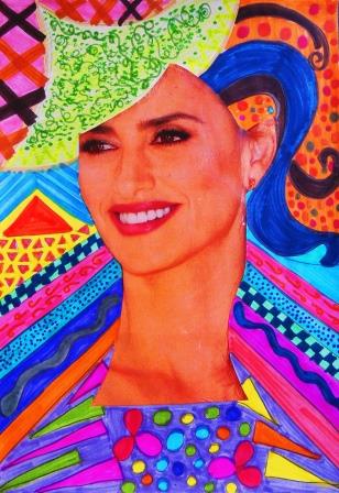 Retratos con collage y texturas visuales