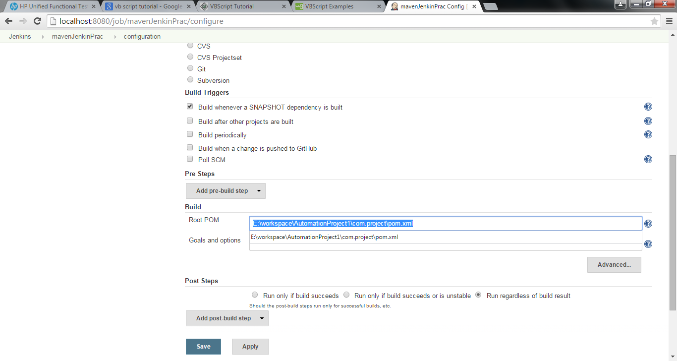 Core Java Selenium Maven Jenkins Tutorials Jenkins Tutorial Maven Jenkins Integration