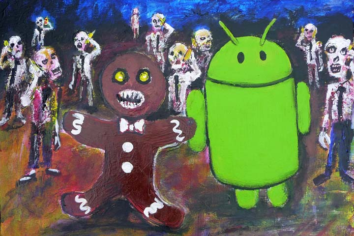 A zombie art de Jack Larson