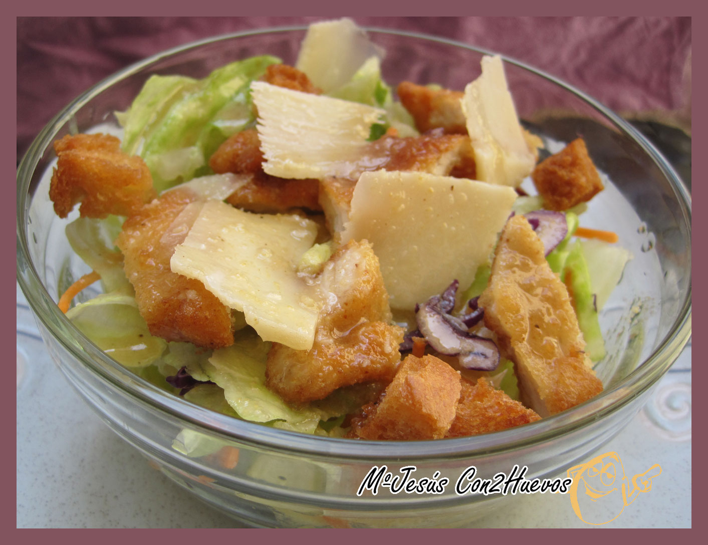 Con2Huevos: ENSALADA CESAR