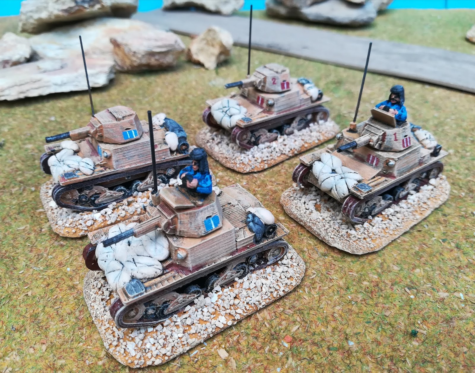 jp wargaming place: Rapid Fire! Desert War in 20mm - Italian ...