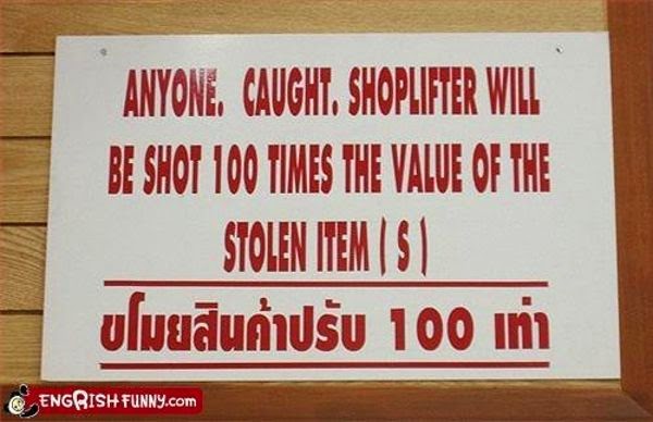 Bizarre Photos: Why Are These Hilarious Signs So Poorly Translated?