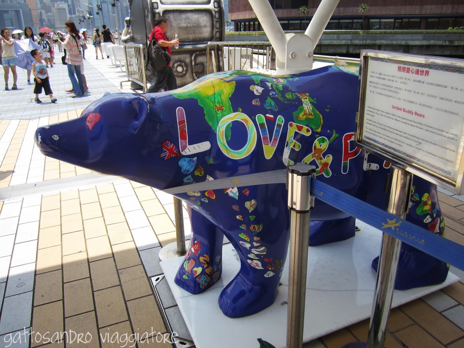 gattosandro viaggiatore - travel blog: United Buddy Bears