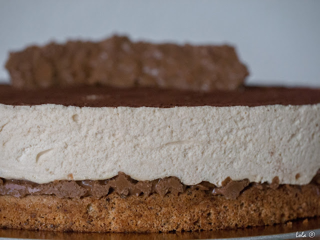 La Fabrique de Lola: Entremet Dulcey, croustillant praliné & biscuit ...