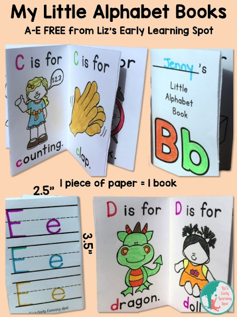Classroom Freebies Too: My Little Alphabet Books