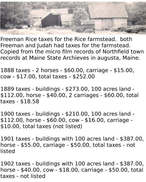 THE RICE FAMILY GENEALOGY: RICE FAMILY SCRAPBOOK